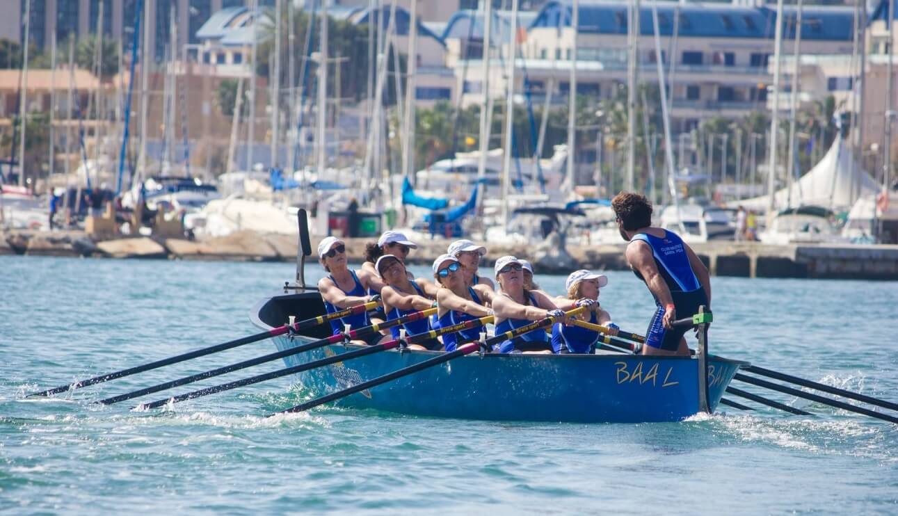 Santa Pola acoge dos regatas de la Liga SUMA de remo | Elche Directo